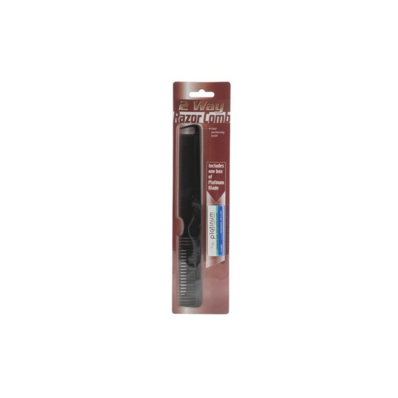 HAIRWAYS 2 Way Hair Razor Comb with Platium Blade 5pc